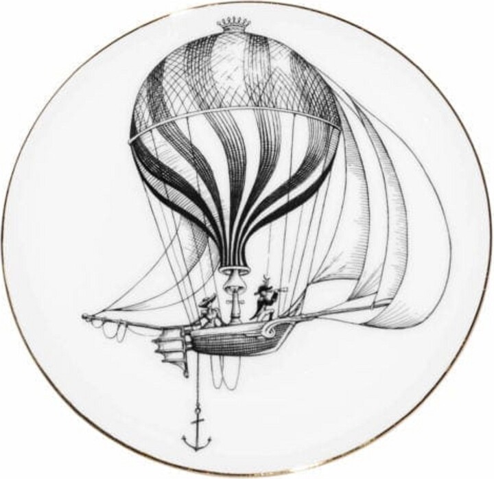 RORY DOBNER LTD - Pirate Ship Balloon Large Perfect Plate - ShopStyle