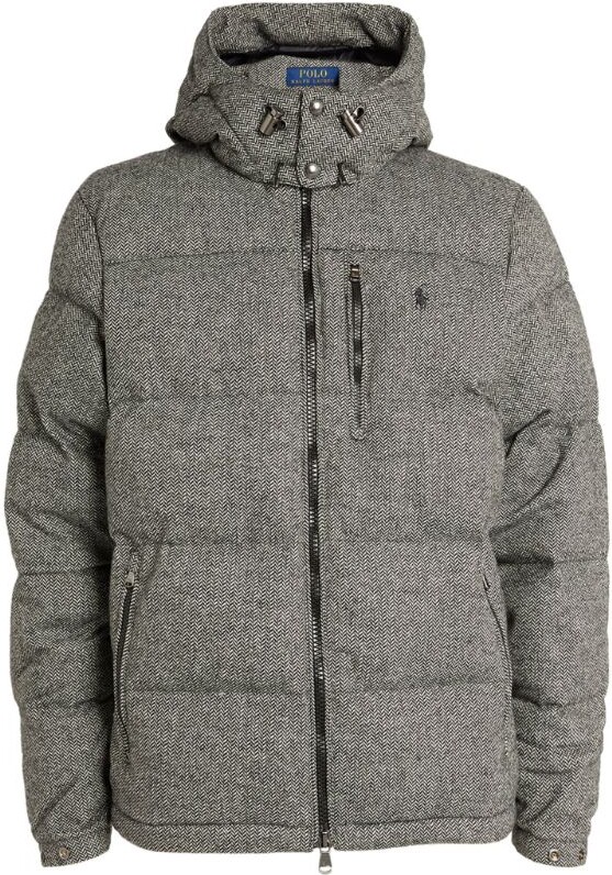 Polo Ralph Lauren Polo Pony Herringbone Puffer Jacket - ShopStyle