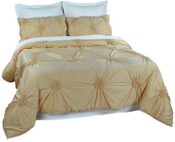 Empress Silk Fiona Comforter Set, Sahara Gold, King - ShopStyle Duvet Cover