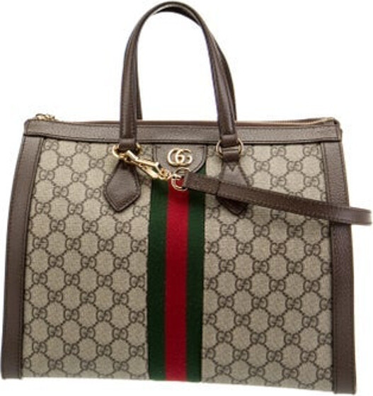 Gucci GG Supreme Medium Ophidia Tote - ShopStyle