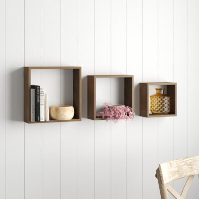 Sand & Stable Delano 3 Piece Square Floating Shelf - ShopStyle Entryway ...