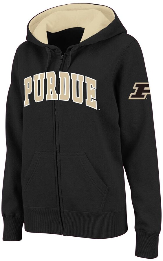 Colosseum Women's Stadium Athletic Black Purdue Boilermakers Arched ...