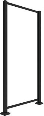 Barrette Outdoor Living 3'x6' Vertical Decorative Screen Panel Frame ...