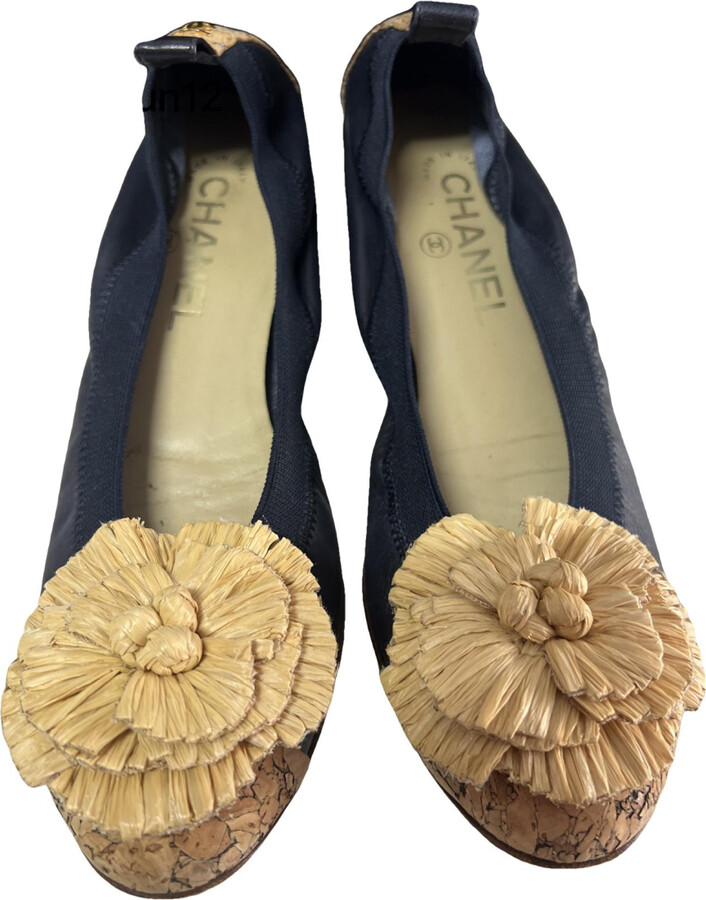 Chanel Leather ballet flats - ShopStyle