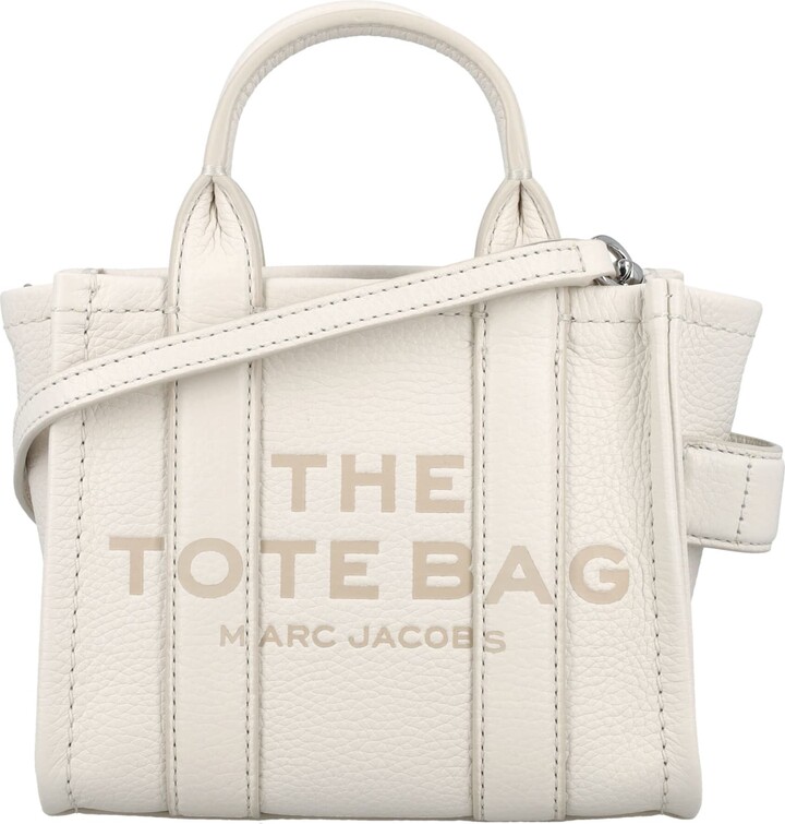 Marc Jacobs The Micro Tote Leather Bag - ShopStyle