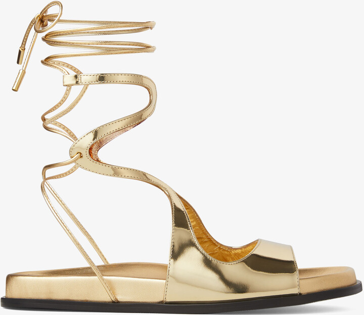 Jimmy Choo Azure Flat - ShopStyle Sandals