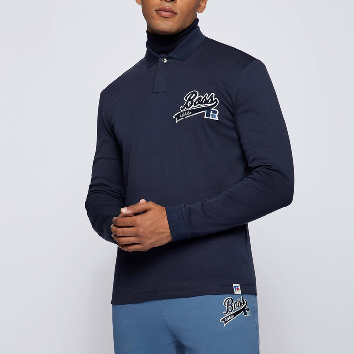BOSS X Russel Athletic BOSS X Russell Athletic Men's Peron Long Sleeve ...