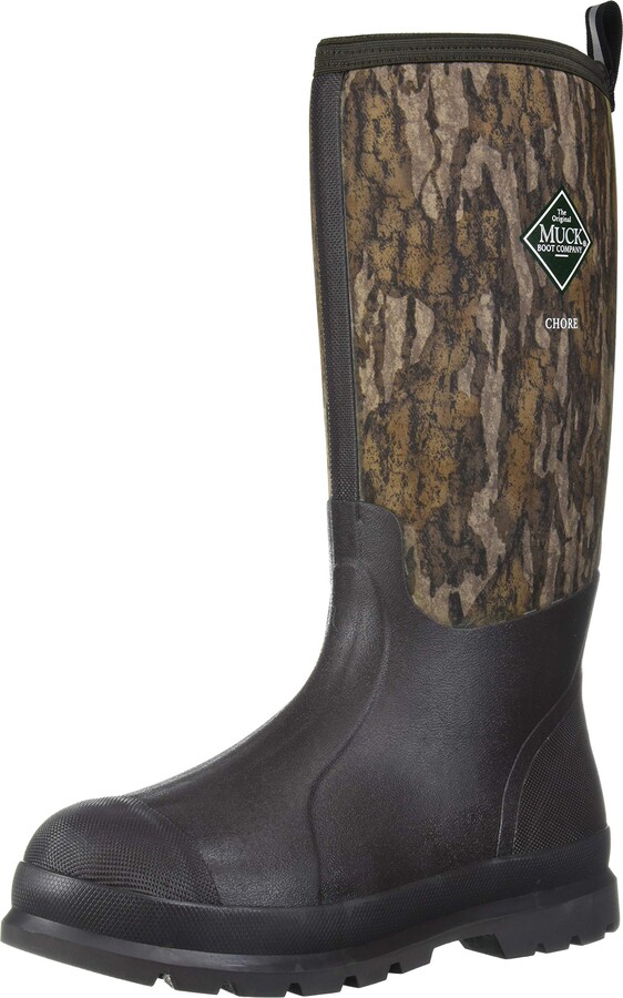 Muck Boots Men's Chore Hi Gamekeeper Pull On Waterproof Wellington Boot ...