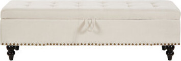Darby Home Co 59" Bed Bench Ottoman With Storage Fabric - ShopStyle