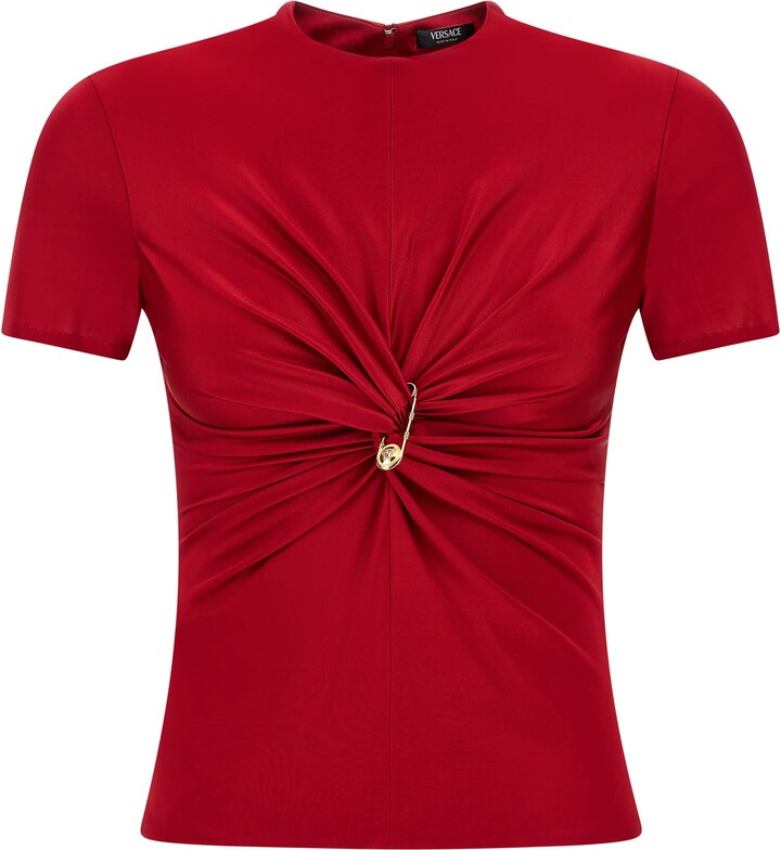 Versace 'safety Pin' Top - ShopStyle