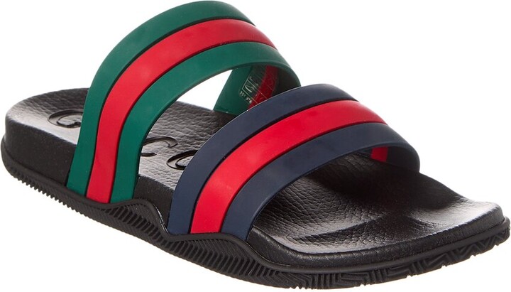 Gucci Rubber Sandal - ShopStyle