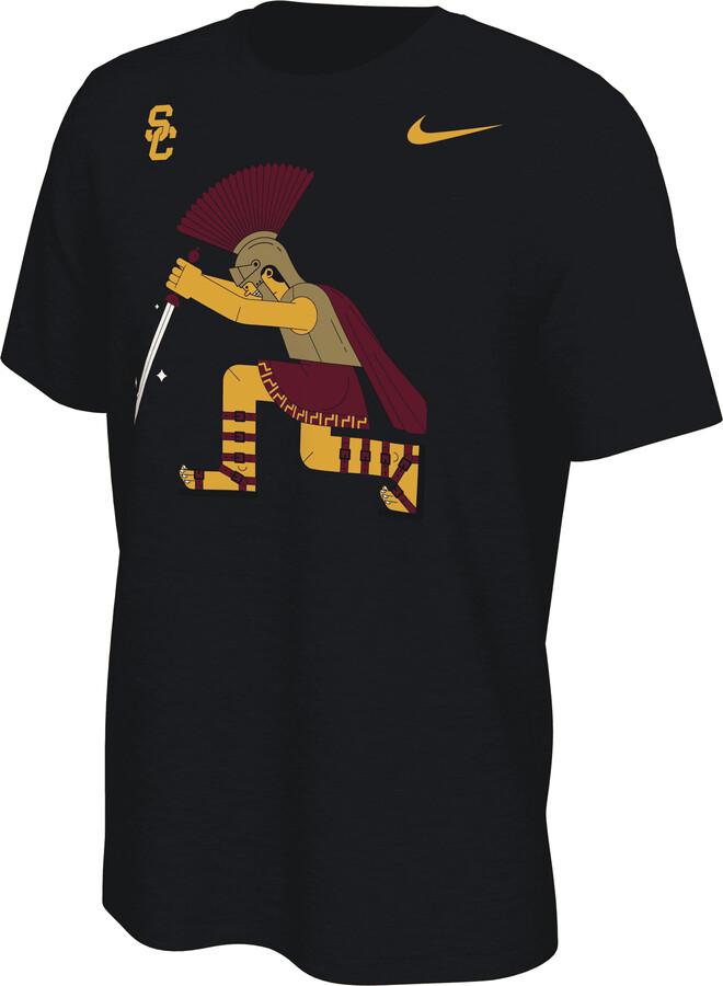 Nike USC Men's NCAA Traditions T-Shirt in Black - ShopStyle