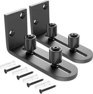 Watchmen New Upgrade Sliding Barn Door Bottom Adjustable Floor Guide ...