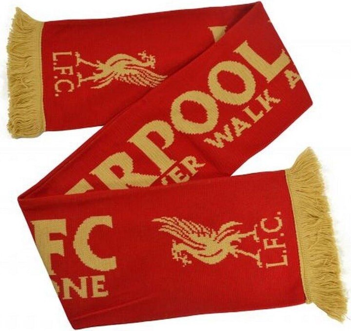 Liverpool FC Knitted Jacquard Scarf - ShopStyle Scarves
