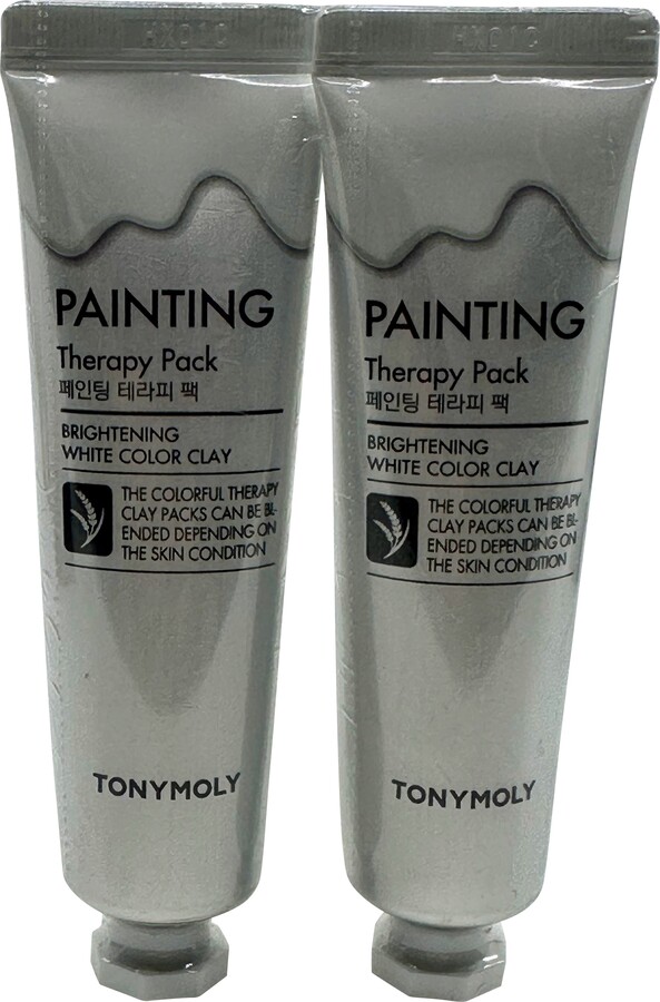 Tony Moly Painting Therapy Pack White Color Gel Clay Brightening 1 OZ ...