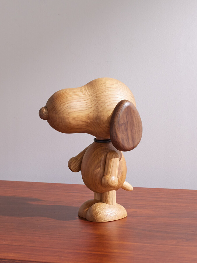 Boyhood + Peanuts Snoopy Large Oak Figurine - ShopStyle Paintings