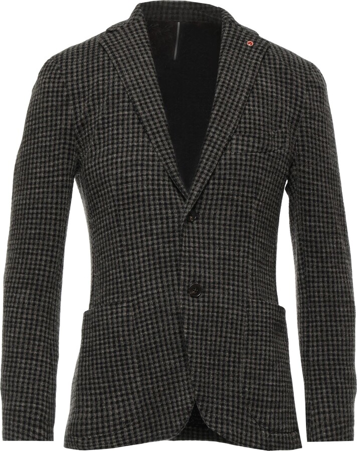 JERRY KEY Suit Jacket Khaki - ShopStyle