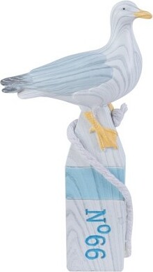 Beachcombers Coastal Life Beachcombers Med. Seagull On Buoy Figure ...