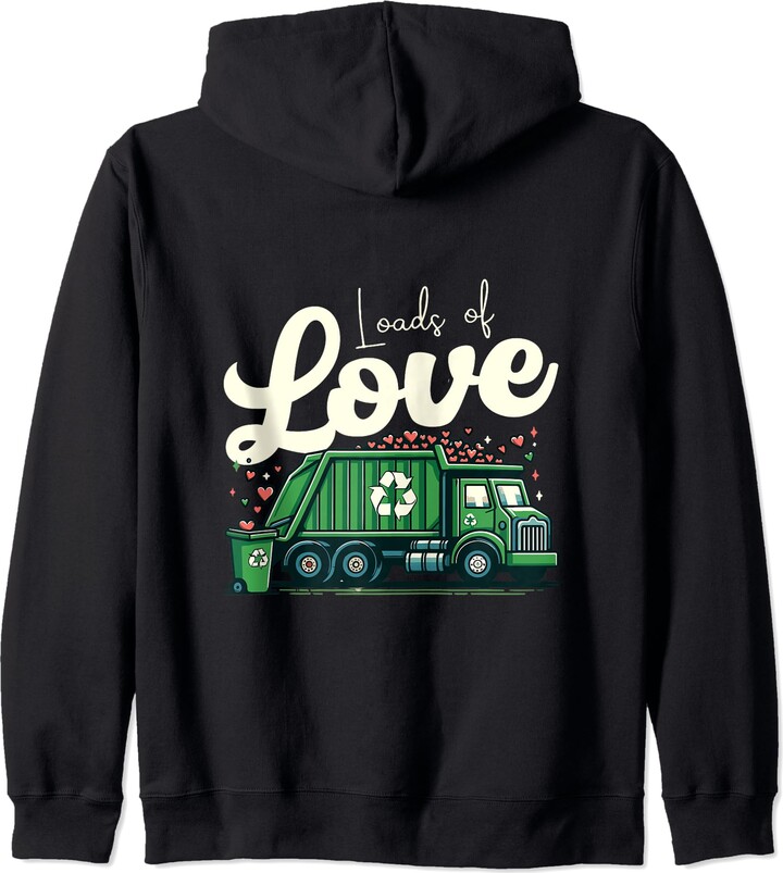 CharlIan Minds - Garbage Truck Recycling Lover Loads Of Love Recycling ...