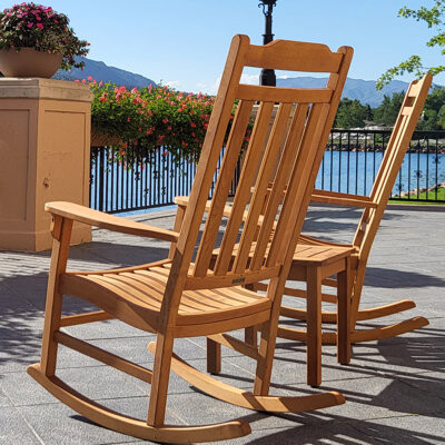 Frontera Outdoor Rocking Solid Wood Chair 3 Piece Set - ShopStyle