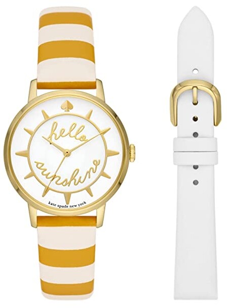 Kate Spade 34 mm Metro Watch - KSW1752SET - ShopStyle
