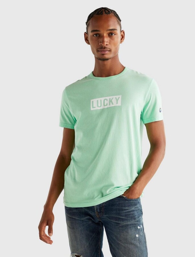 Lucky Brand Pride Lucky Logo Gender Neutral Tee - ShopStyle Shirts