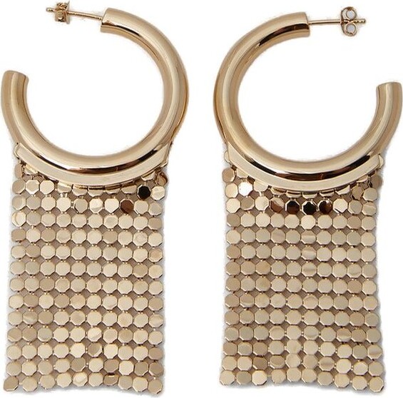 Paco Rabanne Pixel Hoop Earrings - ShopStyle