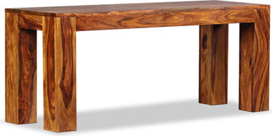 Loon Peak Hanneli Solid Wood Sheesham Bench Furniture - ShopStyle