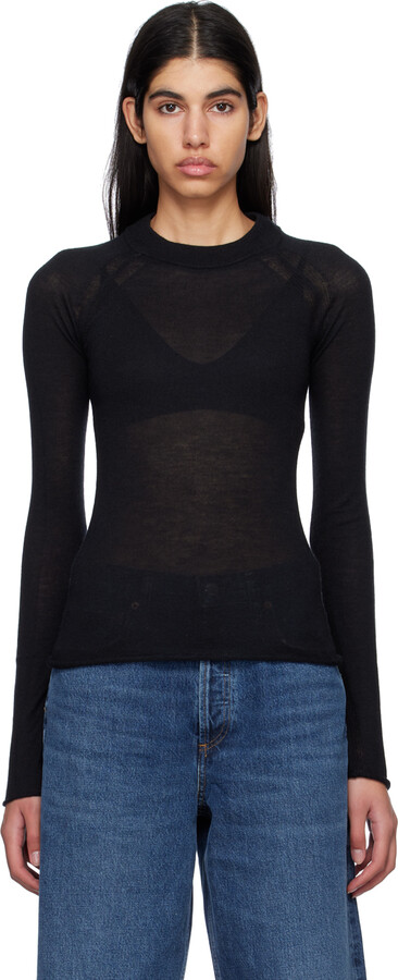Rag & Bone Black Mandee Sweater - ShopStyle