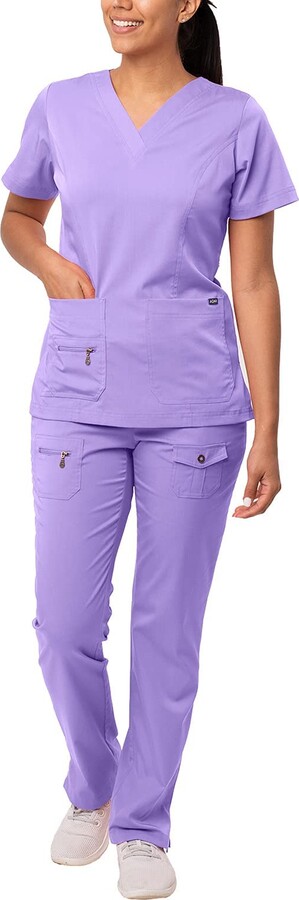 Adar Uniforms Adar Pro Breakthrough Plus Scrub Set for Women - Enhanced ...