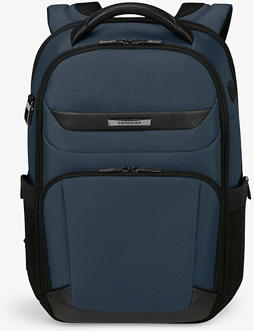 Samsonite Womens Black Pro-DLX 6 Logo-embellished Woven Backpack ...