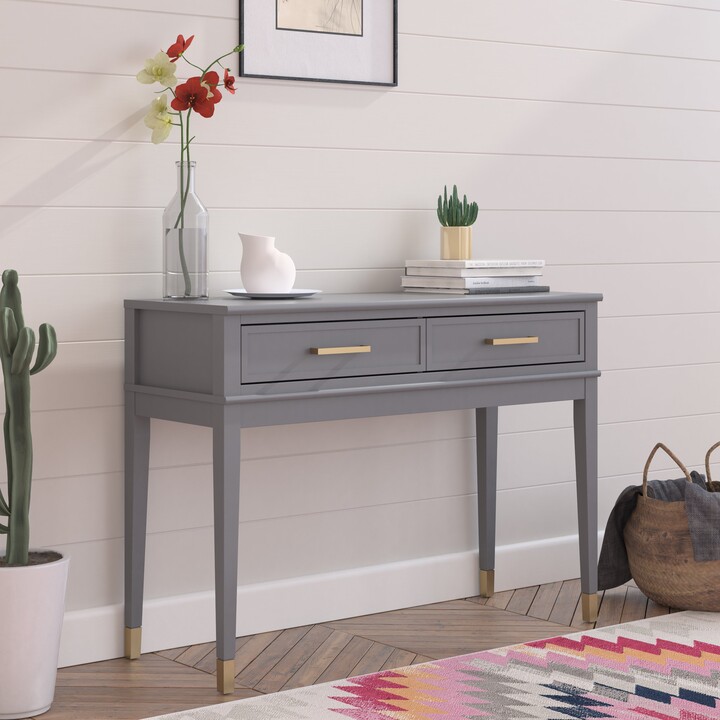 Dorel Cosmo Westerleigh Console, Graphite Graphite (Grey) - ShopStyle Entryway Tables