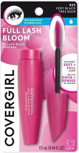 Cover Girl Full Lash Bloom Waterproof Mascara - 826 Very Black - 0.44 ...