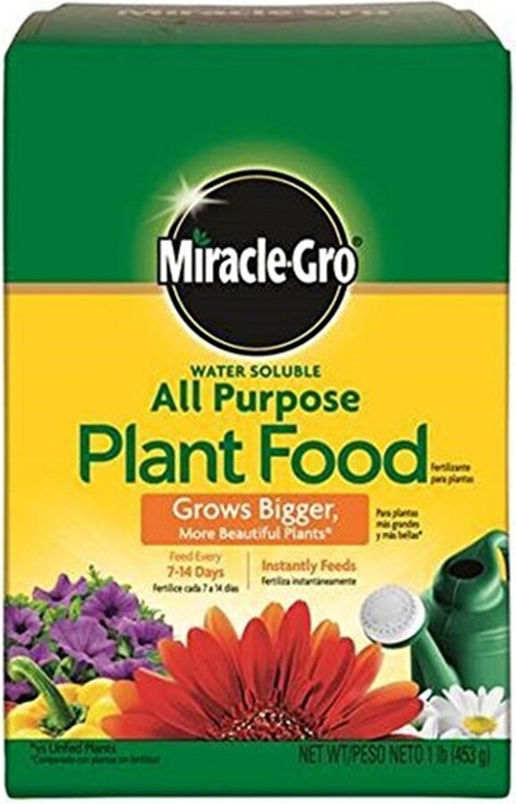 Scotts Miracle-Gro Water Soluble All Purpose Plant Food, 1lb ...