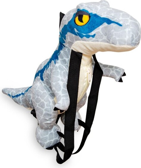 Jurassic World Fat Forward Juraic World Velociraptor Blue 17-Inch Pluh ...