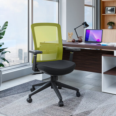 Inbox Zero Ingram Ergonomic Task Chair – Adjustable Mesh Office Chair ...