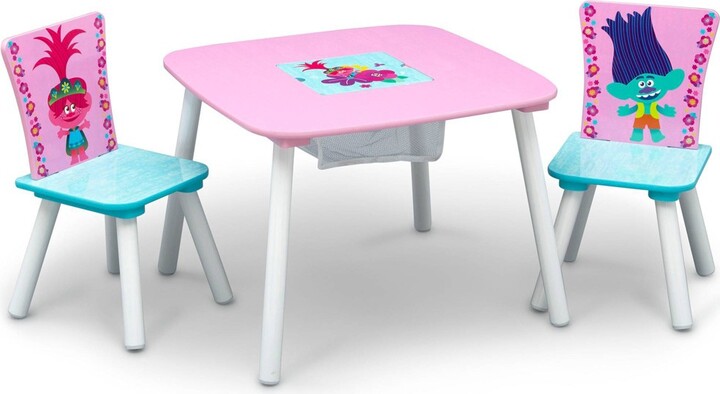 Disney Trolls World Tour Table and Chair Set with Storage - Delta ...