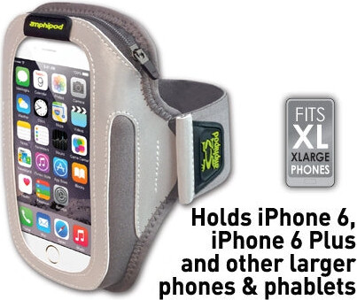 Amphipod Reflective-Burst ArmPod SmartView Sumo - Silver/Charcoal ...