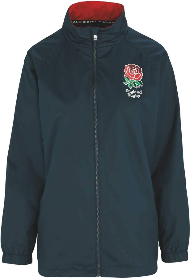 RFU Womens Official Licensed England Rugby Ladies Large Rain Jacket 39. ...