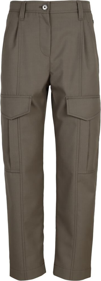 Brunello Cucinelli Cargo pants with Shiny Tab - ShopStyle