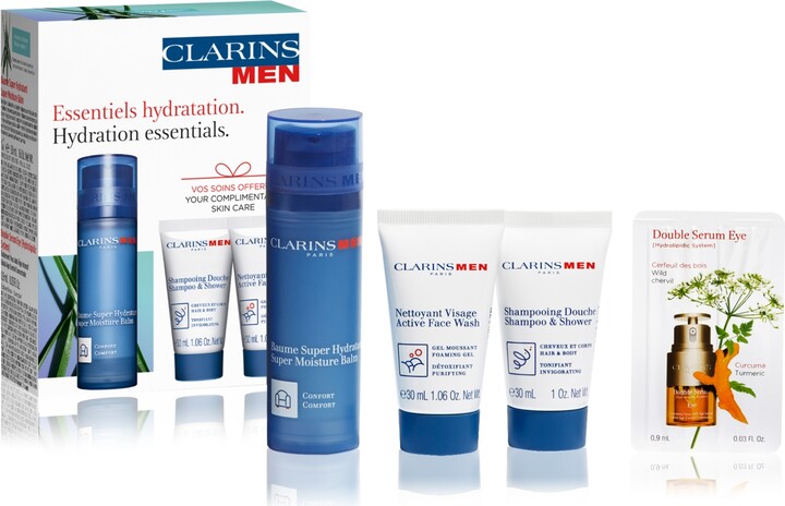 Clarins 4-Pc. Men's Hydrating Set, Created for Macy's - ShopStyle Makeup