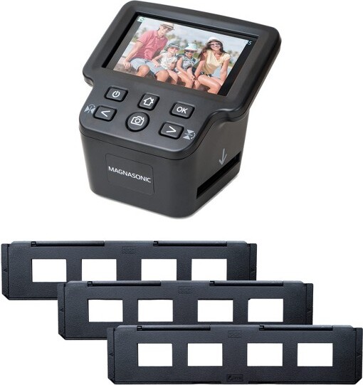 Magnasonic 24MP Film Scanner with Large 5" Display & HDMI, 35mm Slide ...