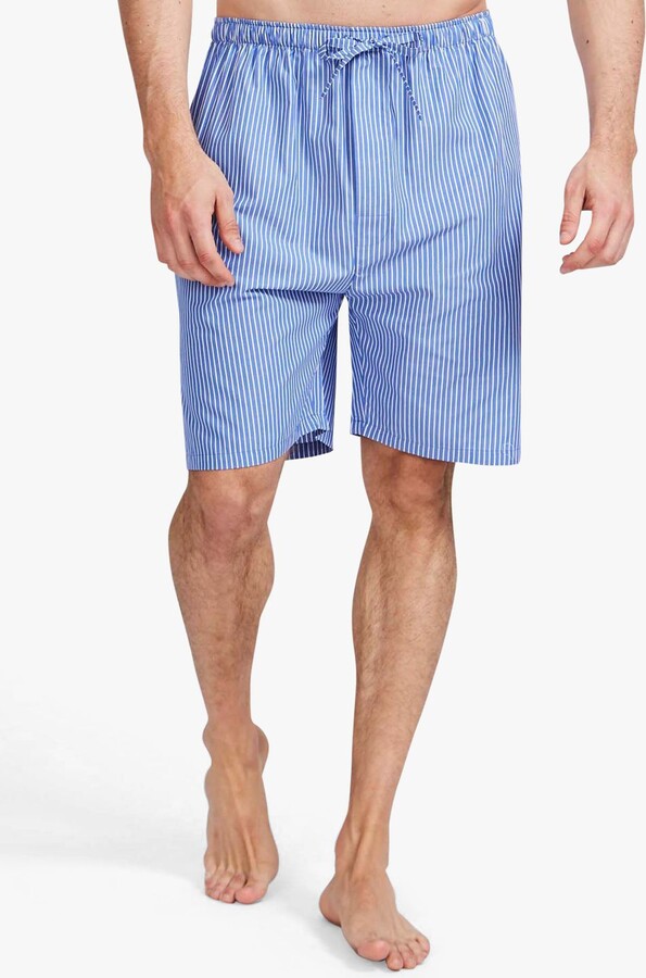 British Boxers Stripe Crisp Cotton Sleep Shorts - ShopStyle Pyjamas