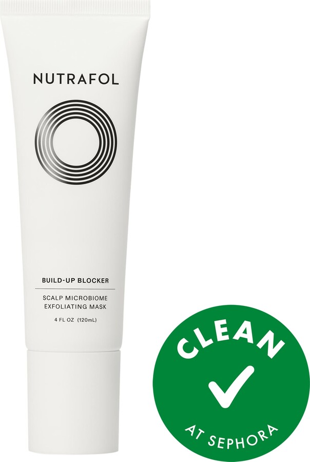 Nutrafol Build-Up Blocker Exfoliating Scalp Mask with AHAs and Jojoba ...