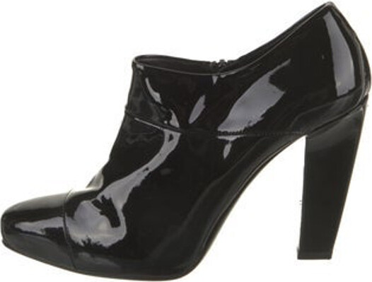 Prada Patent Leather Boots - ShopStyle
