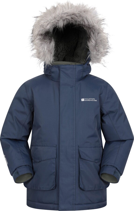 Mountain Warehouse Ranger Parka Water Resistant Plain Jacket ...