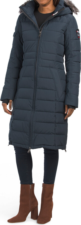 Pajar Venice Maxi Stretch Puffer Coat - ShopStyle