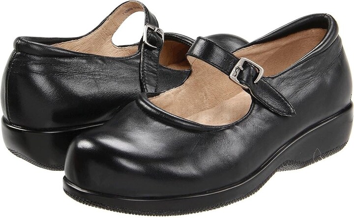 SoftWalk Jupiter (Black Soft Leather) Women's Shoes - ShopStyle Flats