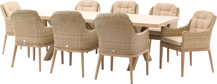 Bramblecrest Monterey 8-Seater Garden Dining Table & Chairs Set - ShopStyle