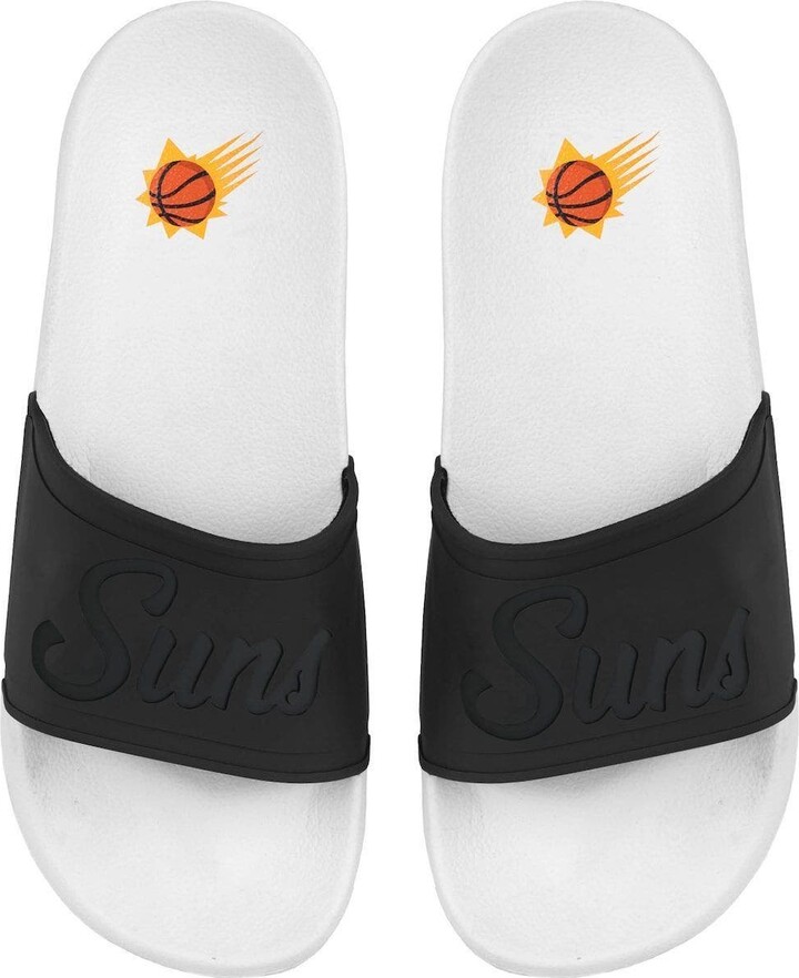 Women's FOCO Phoenix Suns Script Wordmark Slide Sandals - ShopStyle